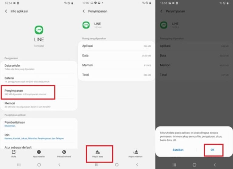 Cara Logout LINE di HP Android Tanpa Hapus Akun - Rancah Post