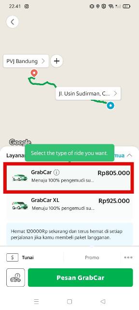 Cara Cek Tarif Grab di Lokasi Berbeda dengan Mudah - Rancah Post