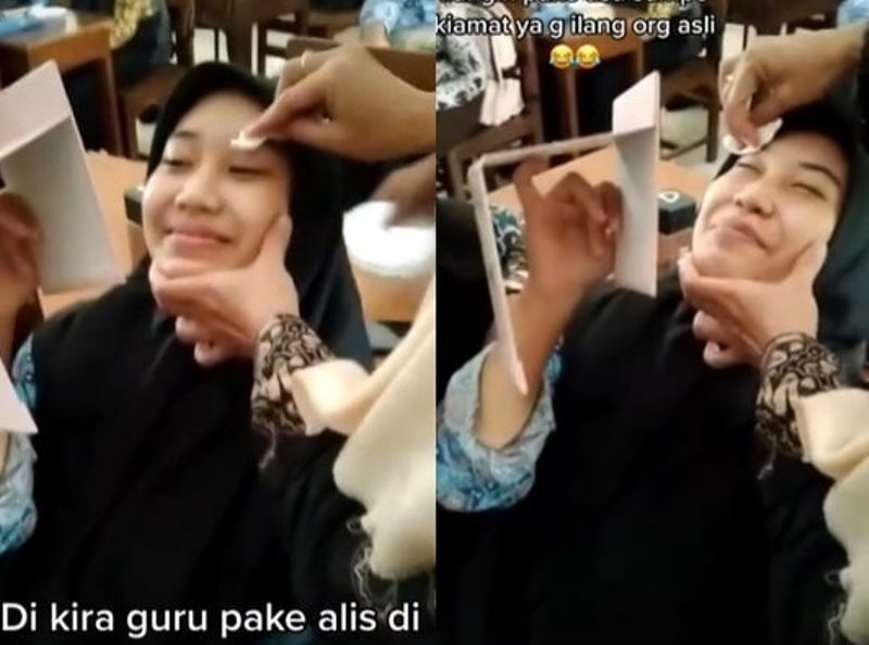 Viral Siswi Dikira Pakai Pensil Alis ke Sekolah, Guru Sampai Turun ...