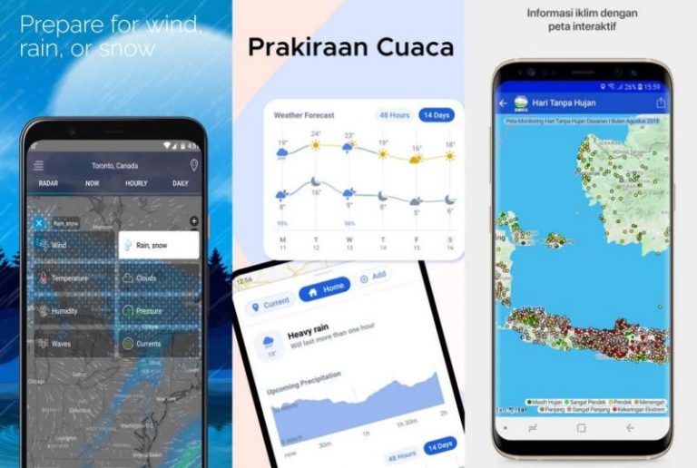 5 Aplikasi Radar Cuaca Real Time yang Kamu Butuhkan Saat Musim Hujan ...
