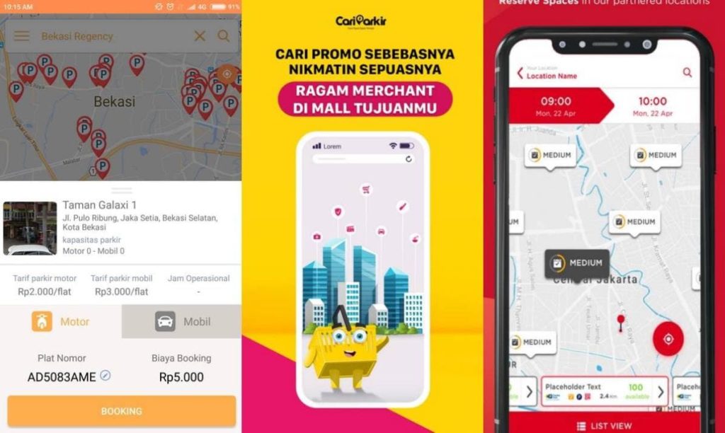 5 Aplikasi Bayar Parkir Online, Mudah dan Praktis - Rancah Post