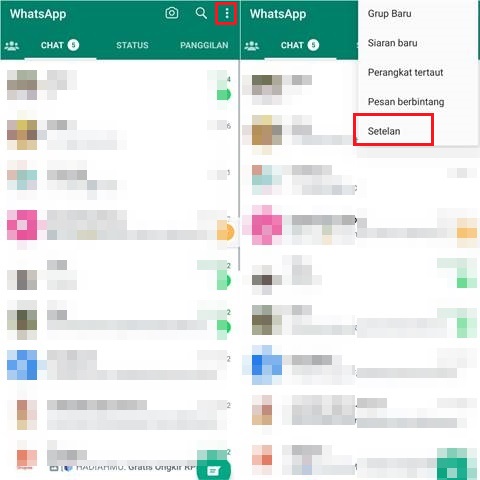 Cara Menampilkan Notifikasi WA di Atas Layar HP Android - Rancah Post