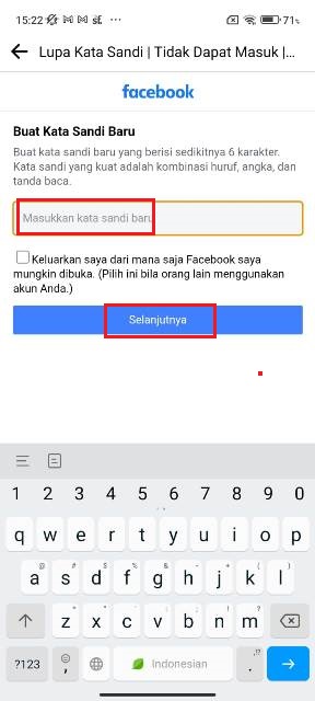 Cara Mengganti Kata Sandi FB yang Lupa Sandi Lama, Anti Gagal! - Rancah ...
