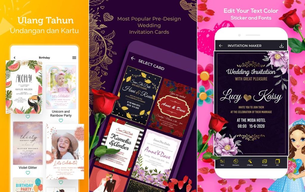 6 Aplikasi Membuat Undangan Online Gratis - Rancah Post
