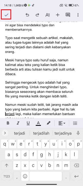 Cara Cek Typo di Google Docs Melalui HP dan Laptop - Rancah Post