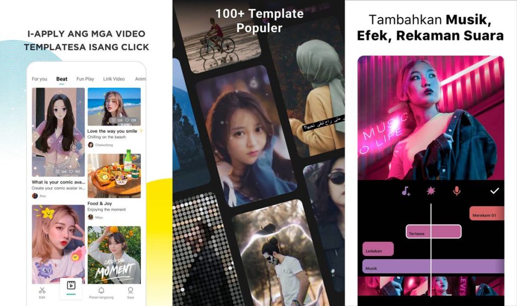 6 Aplikasi Template Video Gratis untuk Buat Konten Menarik - Rancah Post