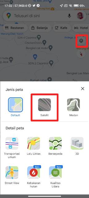 Cara Menentukan Arah Kiblat dengan Google Maps - Rancah Post
