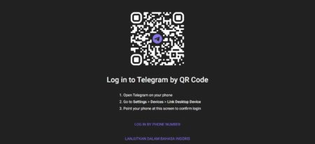 Cara Scan Barcode Telegram Web, Untuk Tambahkan Kontak dan Join Grup ...