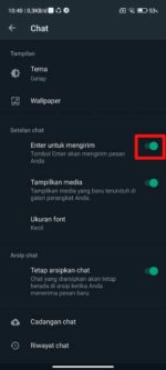 Cara Mengaktifkan Tombol Enter di Keyboard Android Saat Mengetik di WA ...