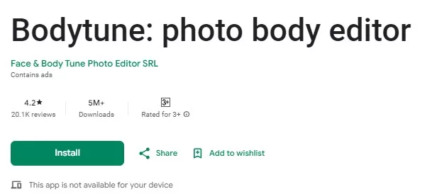 6 Aplikasi Edit Badan Jadi Kurus Biar Foto Lebih Perfect - Rancah Post