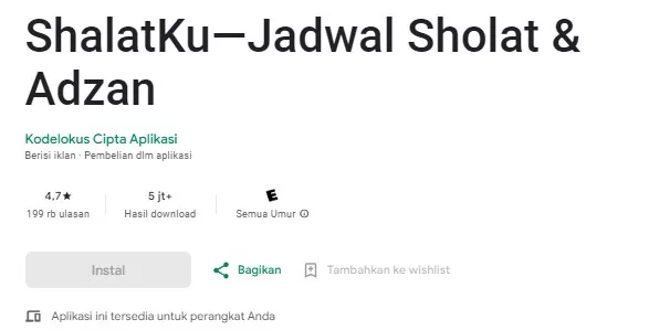 7 Aplikasi Pengingat Sholat Terbaik di HP Agar Tepat Waktu - Rancah Post
