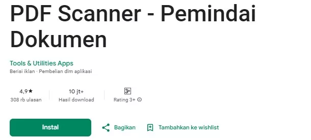 8 Aplikasi Scan PDF Gratis di HP Android dan iPhone - Rancah Post