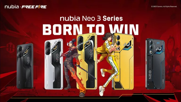 Nubia Neo 3 dan Neo 3 GT Edisi Free Fire Resmi Diumumkan di Indonesia - Rancah Post